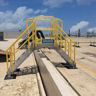 Why Choose ErectaStep® Crossover Stairways and Platforms? | Safety Rail ...
