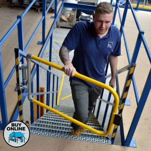 Industrial Safety Gates Keep People and Equipment Safe | Safety Rail Source