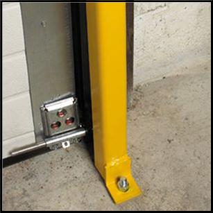 Overhead Door Track Guard