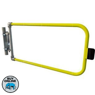 Industrial Swing Gates Double Self-Closing Safety Gate - Simplified ...