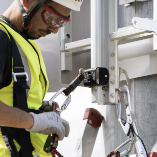 NextGen MastLadder™ with SecuRail™ Vertical Lifeline