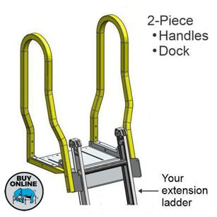2-Piece Commercial Ladder Safety-Dock™