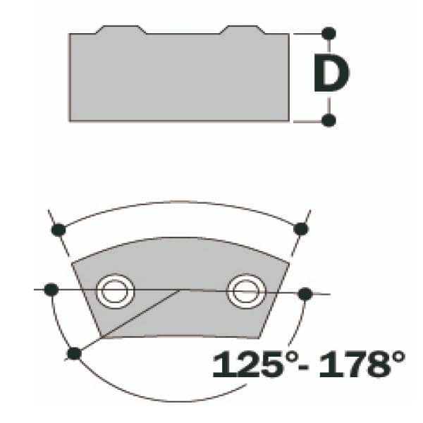 Type 55 - Obtuse Angle Elbow